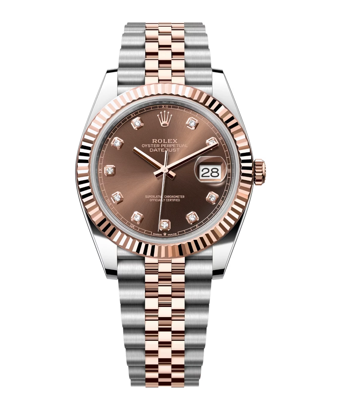 Rolex Datejust 41 Oyster Perpetual Oystersteel and Everose gold ...